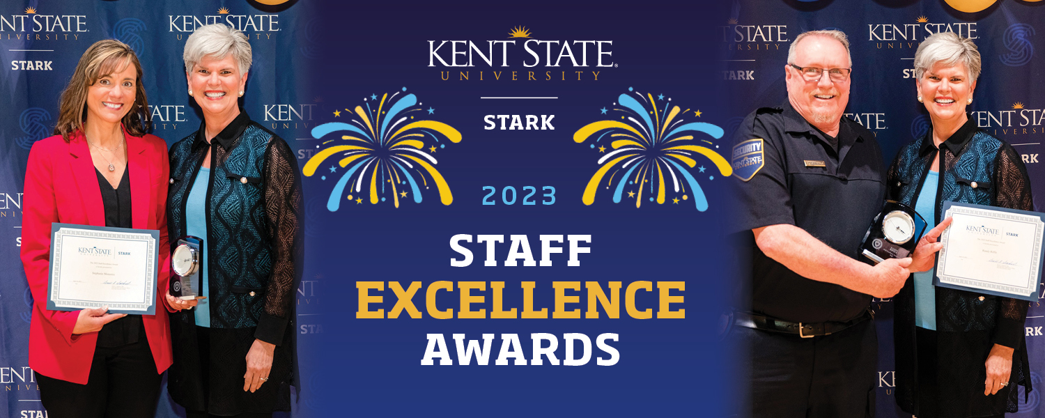 Randy Riffle and Stephanie Monastra Named 2023 Staff Excellence Award Recipients | Kent State Stark